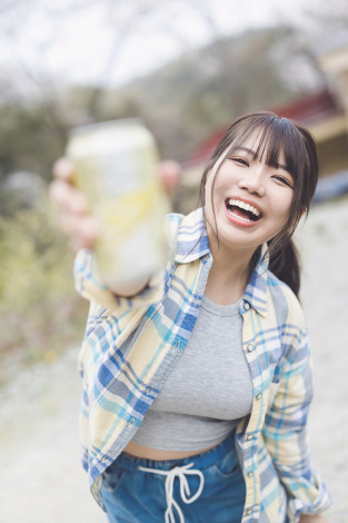 身長153cmの“日本一だらしない”キャンプ女子・たにりか、キャンプデートを妄想できるショットを解禁 | ニュース | Deview-デビュー