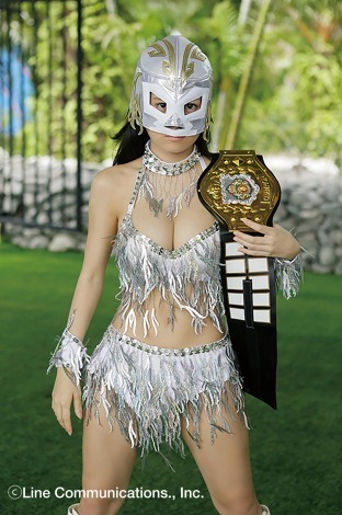 身長148cmの個性派グラドル・RaMu、プロレスのマスクマン衣装まで千変万化 10枚目 | ニュース画像 | Deview-デビュー