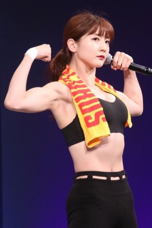 アプガ・森咲樹の“美マッチョBODY”に視線集中 | ニュース | Deview-デビュー